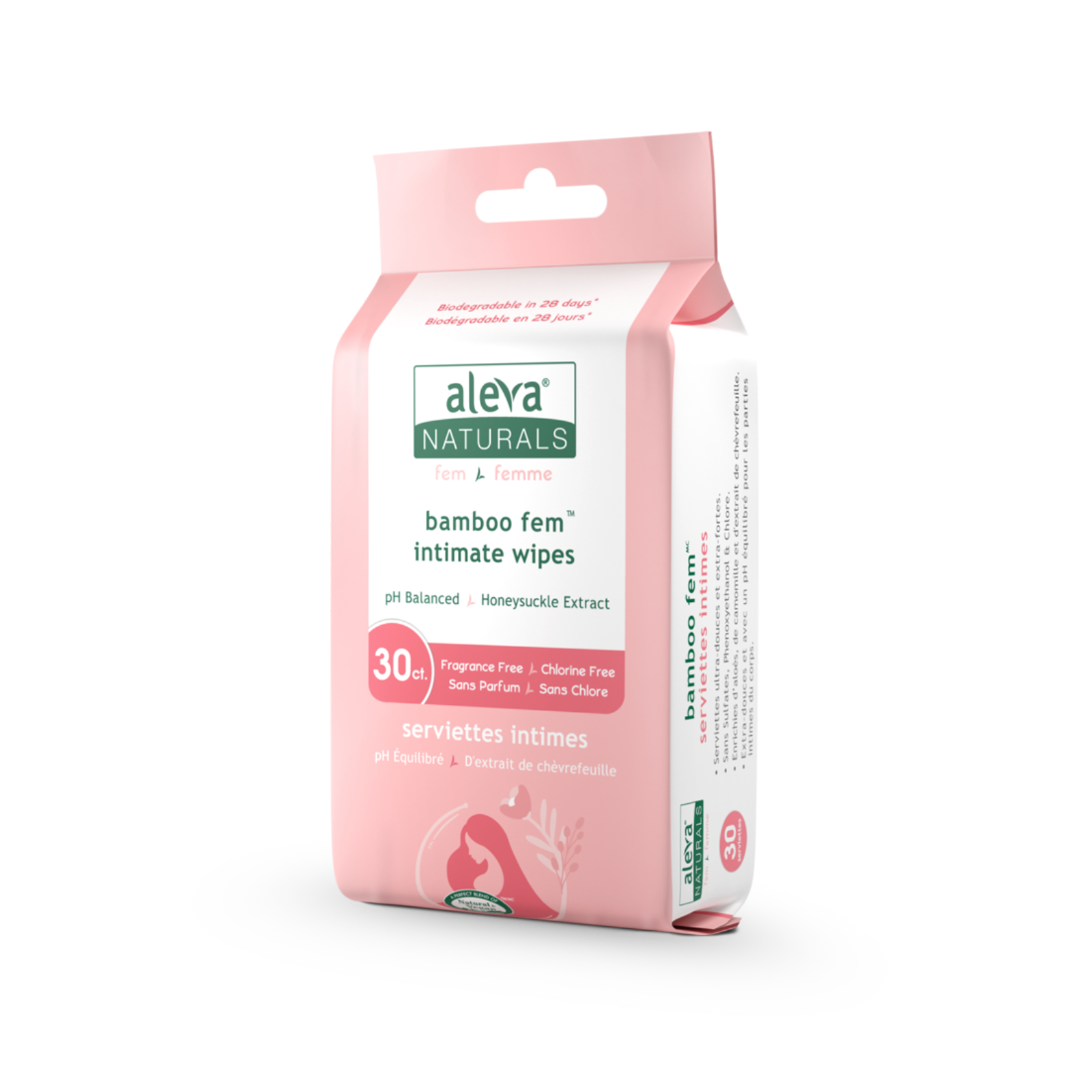 Bamboo Fem Intimate Wipes – Aleva Naturals