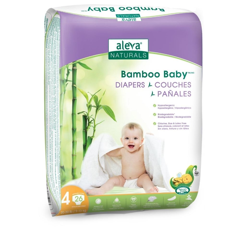 Bamboo Baby Diapers & Wipes – Aleva Naturals